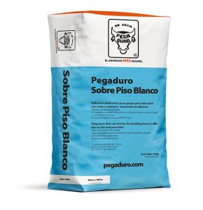 Pegaduro Sobre Piso Blanco 10 kg - Materiales Jalisco